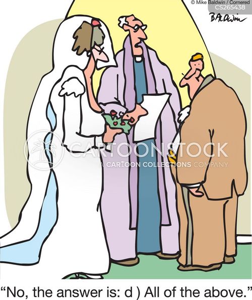 Multiple Husbands Cartoons and Comics - funny pictures from CartoonStock