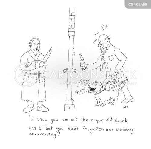 Wedding Anniversary Cartoons and Comics - funny pictures from CartoonStock