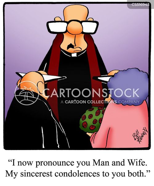 Matrimony Cartoons and Comics - funny pictures from CartoonStock