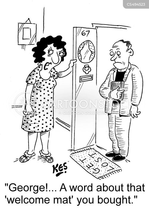 Welcomed Cartoons and Comics - funny pictures from CartoonStock