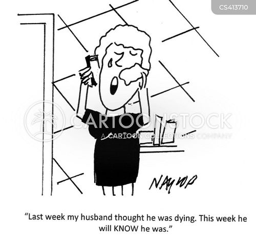 Widow Weeds Cartoons and Comics - funny pictures from CartoonStock