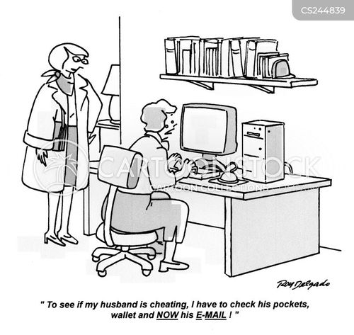 Lack Of Trust Cartoons and Comics - funny pictures from CartoonStock