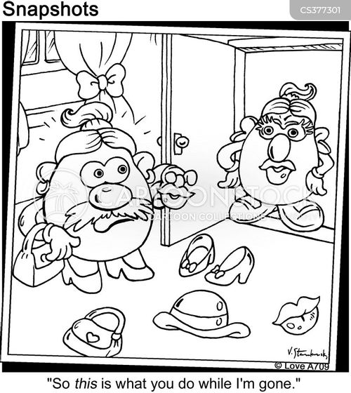 Tranvestite Cartoons and Comics - funny pictures from CartoonStock