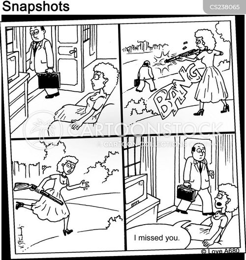 Bad Shot Cartoons and Comics - funny pictures from CartoonStock