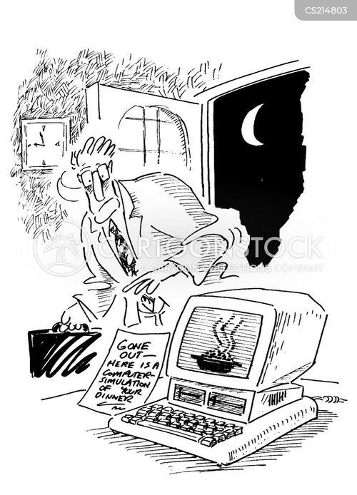 Computer Simulation Cartoons and Comics - funny pictures from CartoonStock