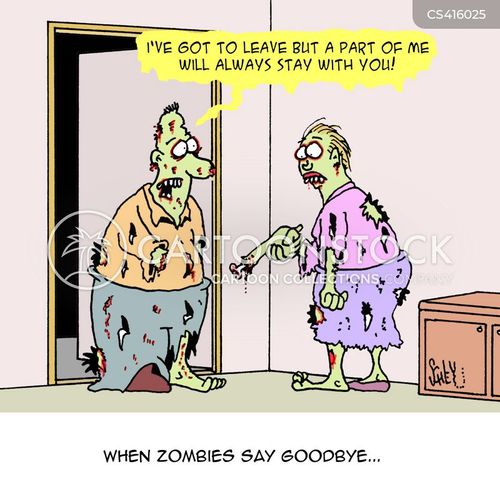 Saying Goodbye Cartoons and Comics - funny pictures from CartoonStock