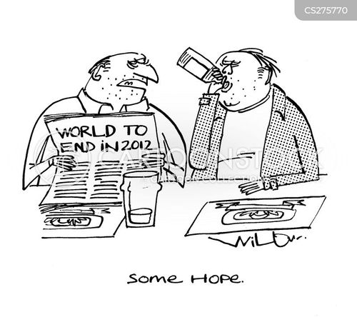 End Of World Cartoons and Comics - funny pictures from CartoonStock