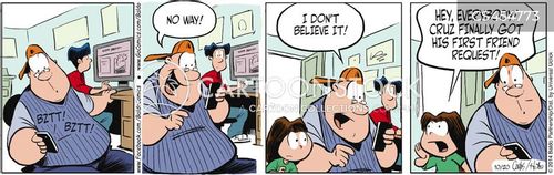 Friend Request Cartoons and Comics - funny pictures from CartoonStock