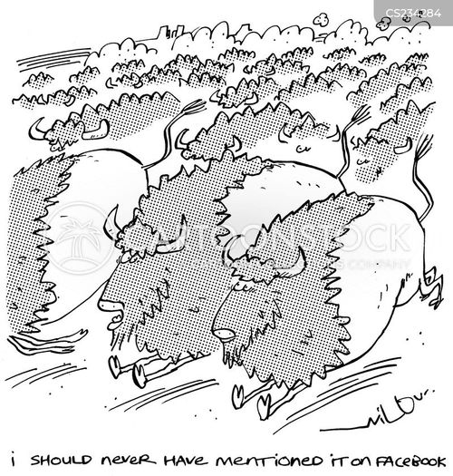 Stampeding Cartoons and Comics - funny pictures from CartoonStock