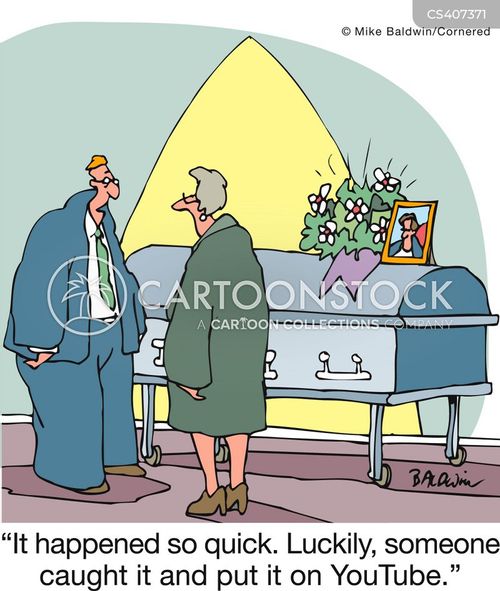 Cause Of Death Cartoons and Comics - funny pictures from CartoonStock