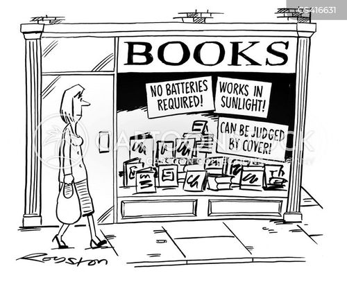 Ereader Cartoons and Comics - funny pictures from CartoonStock