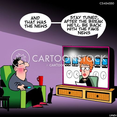 News Bulletin Cartoons and Comics - funny pictures from CartoonStock