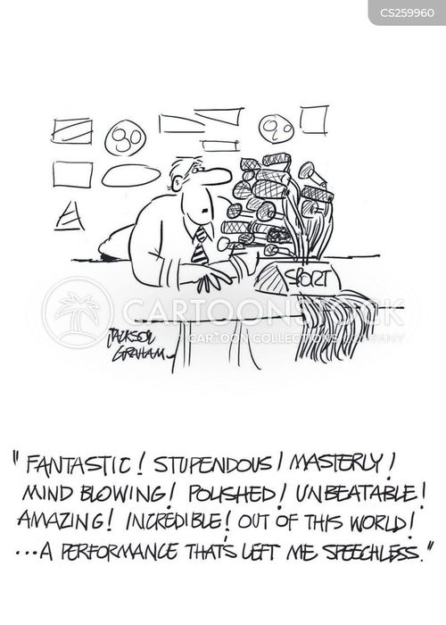 Speechlessness Cartoons and Comics - funny pictures from CartoonStock