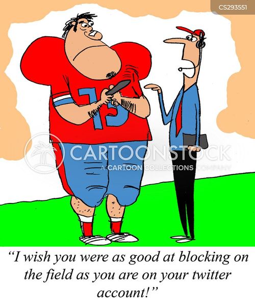 Blocking Cartoons and Comics - funny pictures from CartoonStock