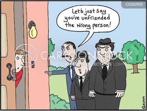 Unfriended Cartoons and Comics - funny pictures from CartoonStock