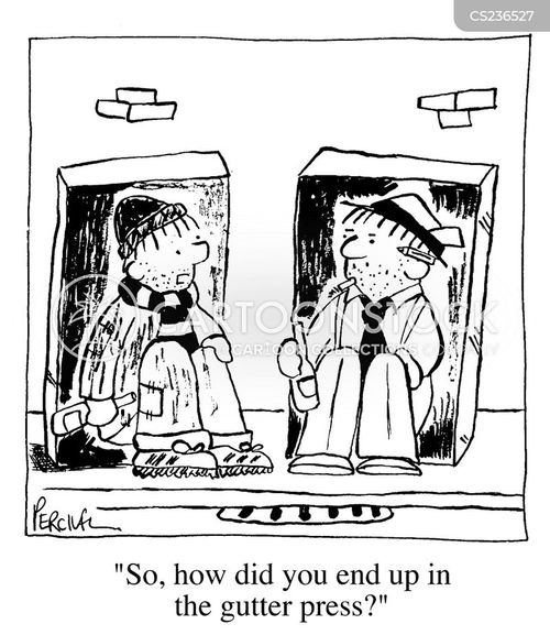 Gutter Press Cartoons and Comics - funny pictures from CartoonStock