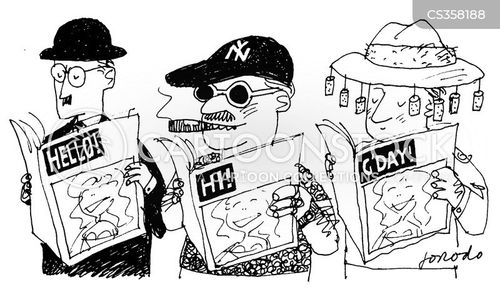 Gossip Column Cartoons and Comics - funny pictures from CartoonStock