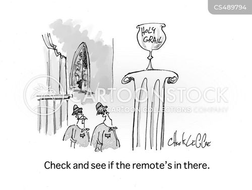 Holy Grail Cartoons and Comics - funny pictures from CartoonStock