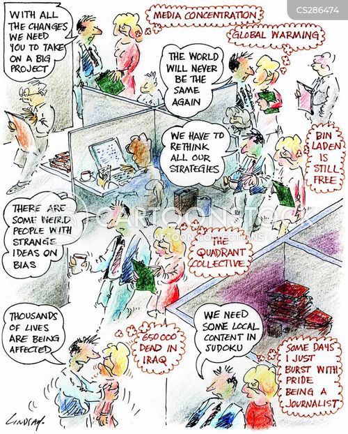 News Room Cartoons and Comics - funny pictures from CartoonStock