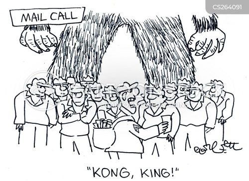 Mail Call Cartoons and Comics - funny pictures from CartoonStock