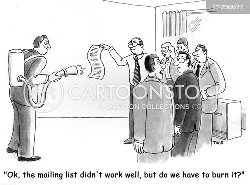 Direct Marketing Cartoons and Comics - funny pictures from CartoonStock