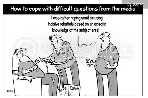 Difficult Questions Cartoons and Comics - funny pictures from CartoonStock