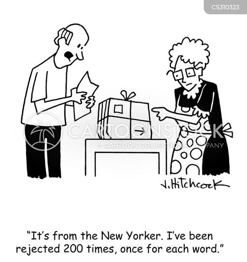 Rejection Letter Cartoons and Comics - funny pictures from CartoonStock