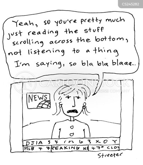 News Reporter Cartoons and Comics - funny pictures from CartoonStock