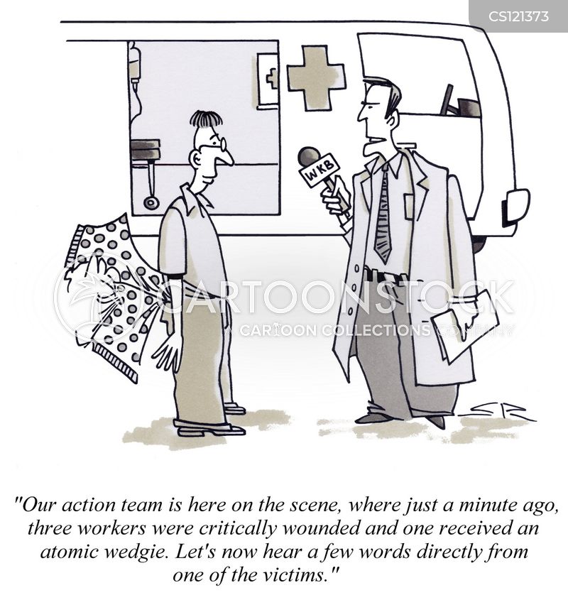 News Team Cartoons and Comics - funny pictures from CartoonStock
