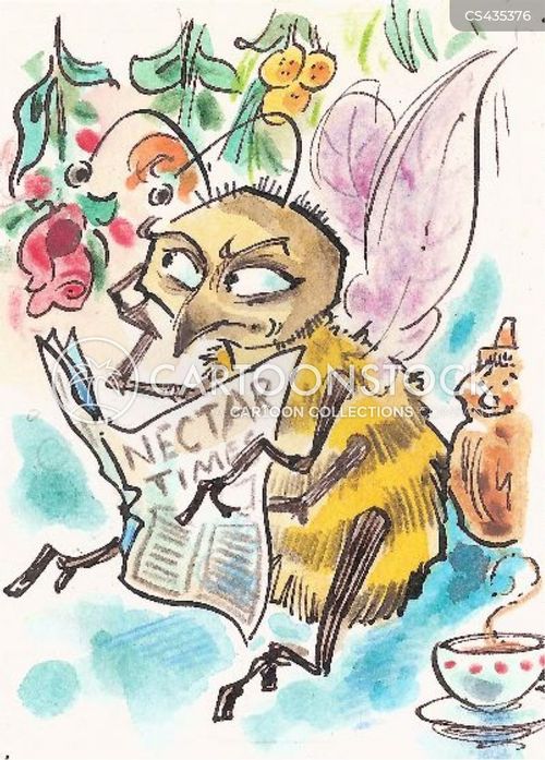Nectar-feeder Cartoons and Comics - funny pictures from CartoonStock