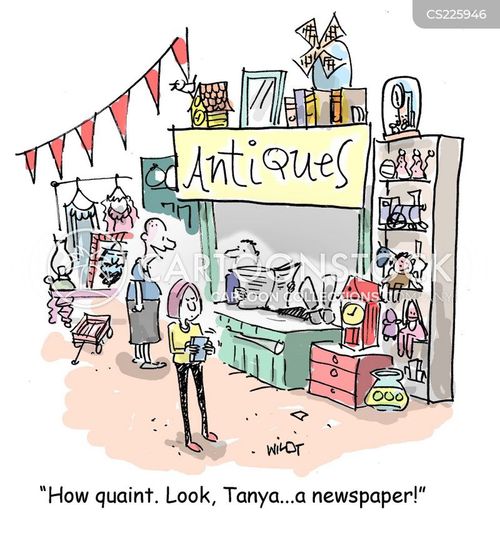 Quaint Shopping District Cartoons and Comics - funny pictures from ...