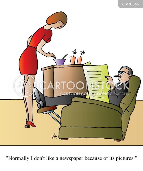 Tabloid Papers Cartoons and Comics - funny pictures from CartoonStock