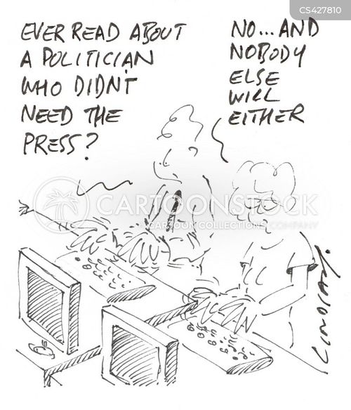 Press Office Cartoons and Comics - funny pictures from CartoonStock