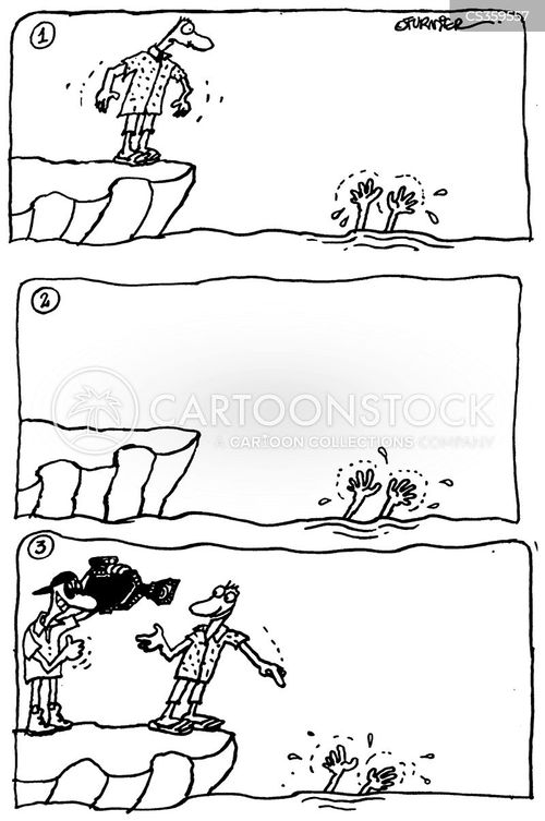 Press Intrusion Cartoons and Comics - funny pictures from CartoonStock