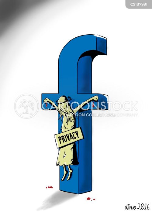 Privacy Settngs Cartoons and Comics - funny pictures from CartoonStock