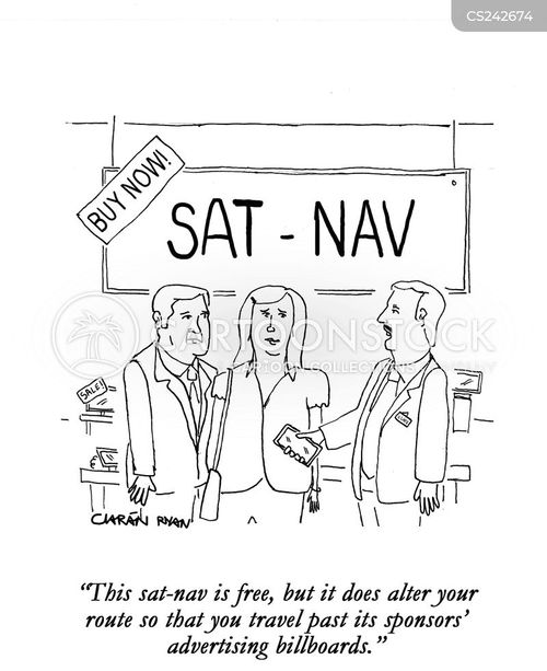 Route Deviation Cartoons and Comics - funny pictures from CartoonStock