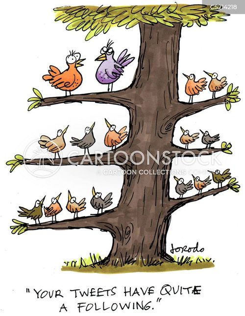 Online Follower Cartoons and Comics - funny pictures from CartoonStock