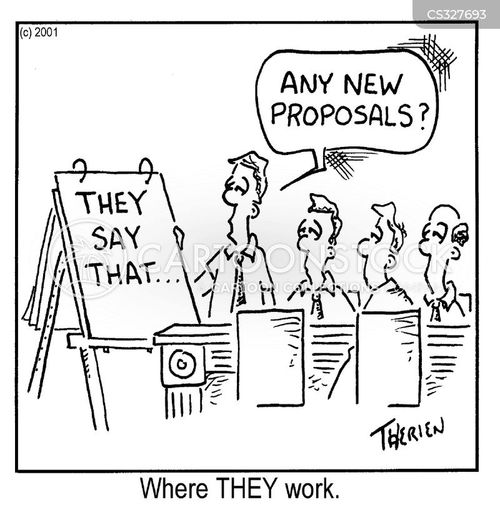 Business Proposal Cartoon