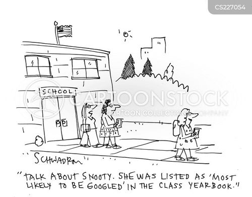 Yearbooks Cartoons and Comics - funny pictures from CartoonStock