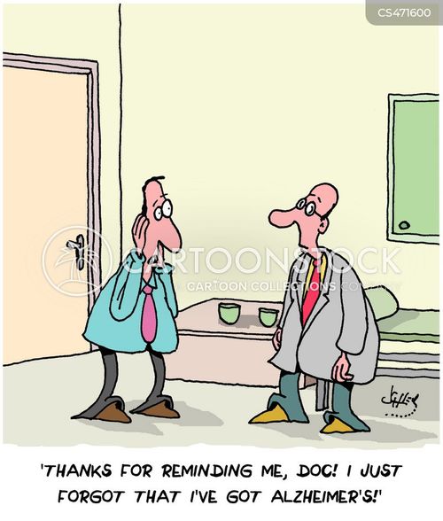 Alzheimers Disease Cartoons and Comics - funny pictures from CartoonStock