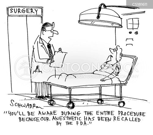 Anesthesia Cartoons and Comics - funny pictures from CartoonStock