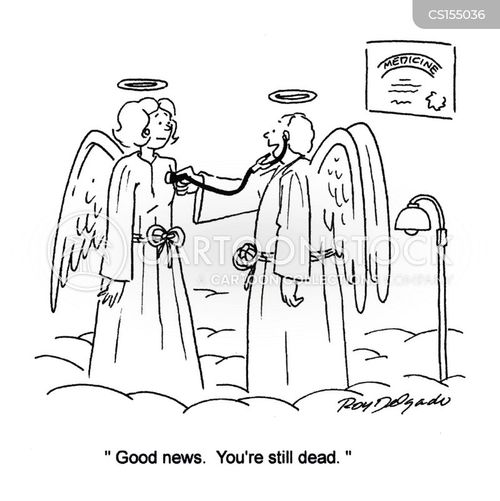 Eternal Life Cartoons and Comics - funny pictures from CartoonStock