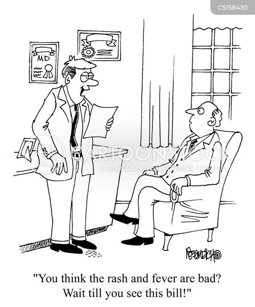 Doctor Bills Cartoons and Comics - funny pictures from CartoonStock