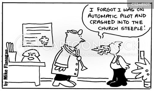 Automatic Pilot Cartoons and Comics - funny pictures from CartoonStock