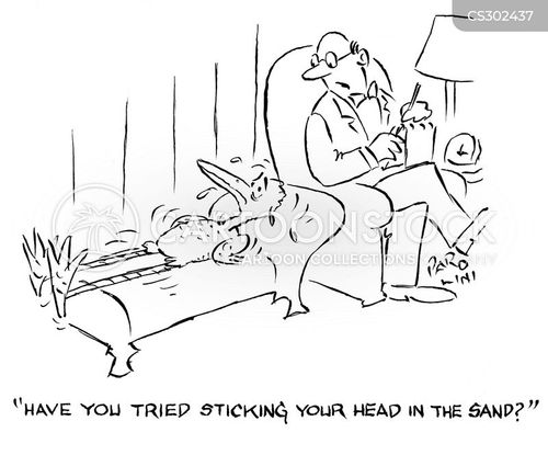 Sticks Head In The Sand Cartoons and Comics - funny pictures from ...