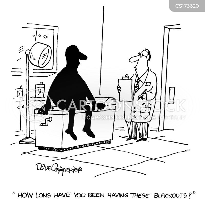 Blackout Cartoons and Comics - funny pictures from CartoonStock