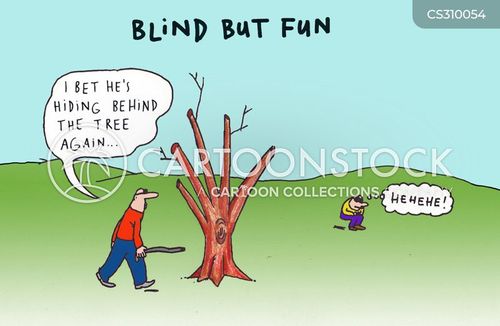 Blind Man Cartoons and Comics - funny pictures from CartoonStock