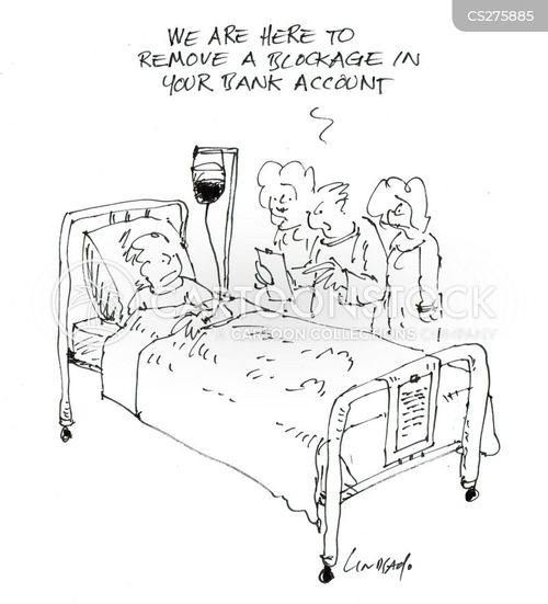 Blockage Cartoons and Comics - funny pictures from CartoonStock