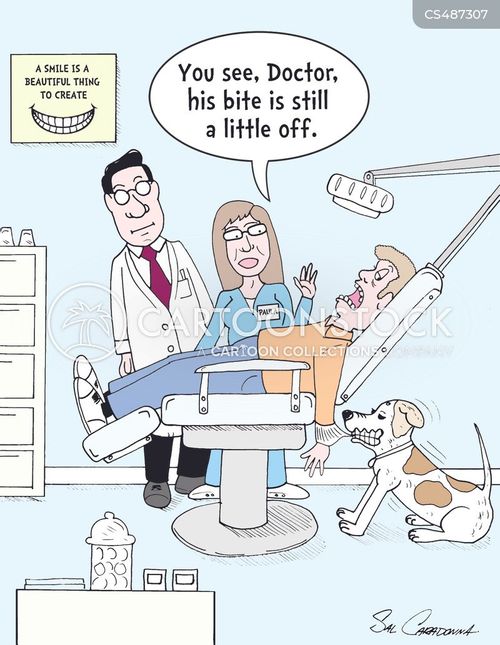 Dog Bite Cartoons and Comics - funny pictures from CartoonStock