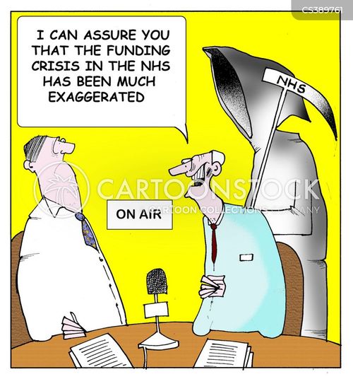 Funding Crisis Cartoons and Comics - funny pictures from CartoonStock